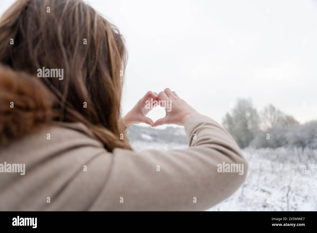 Woman hand over heart hi-res stock photography and images - Alamy