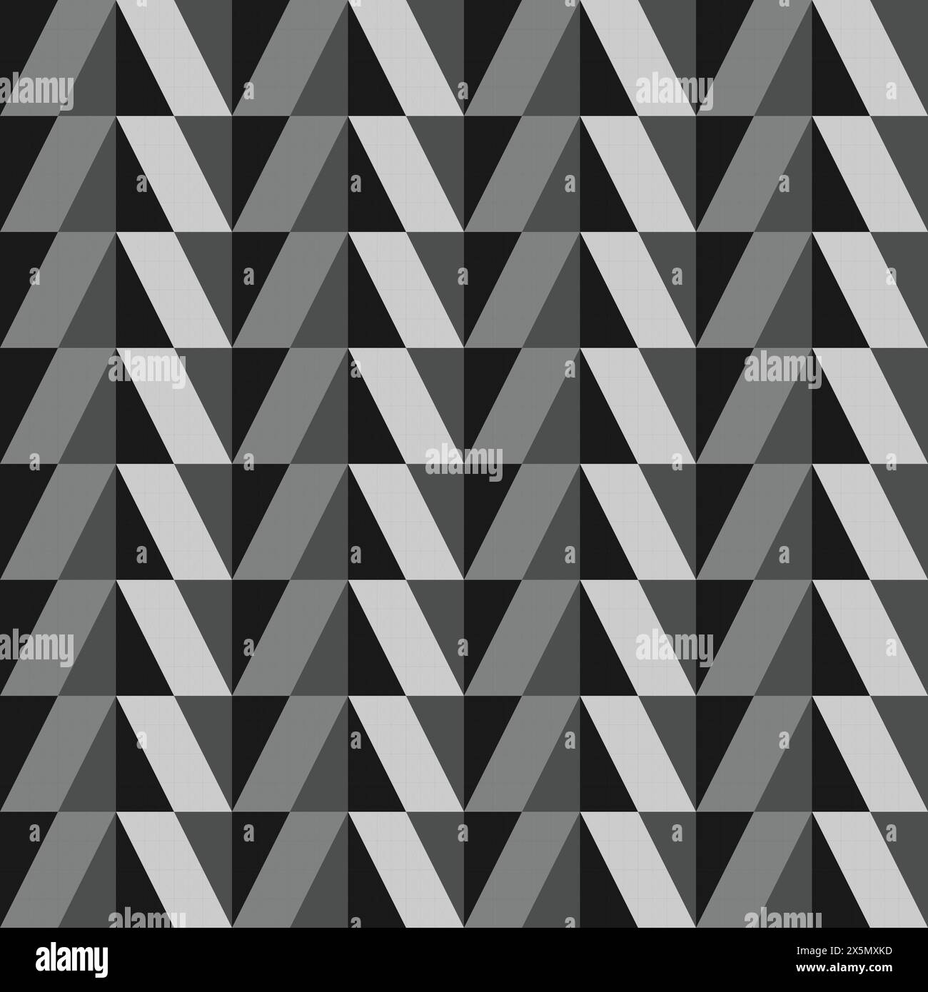 Black and white parallelogram seamless pattern. Optical illusion ...