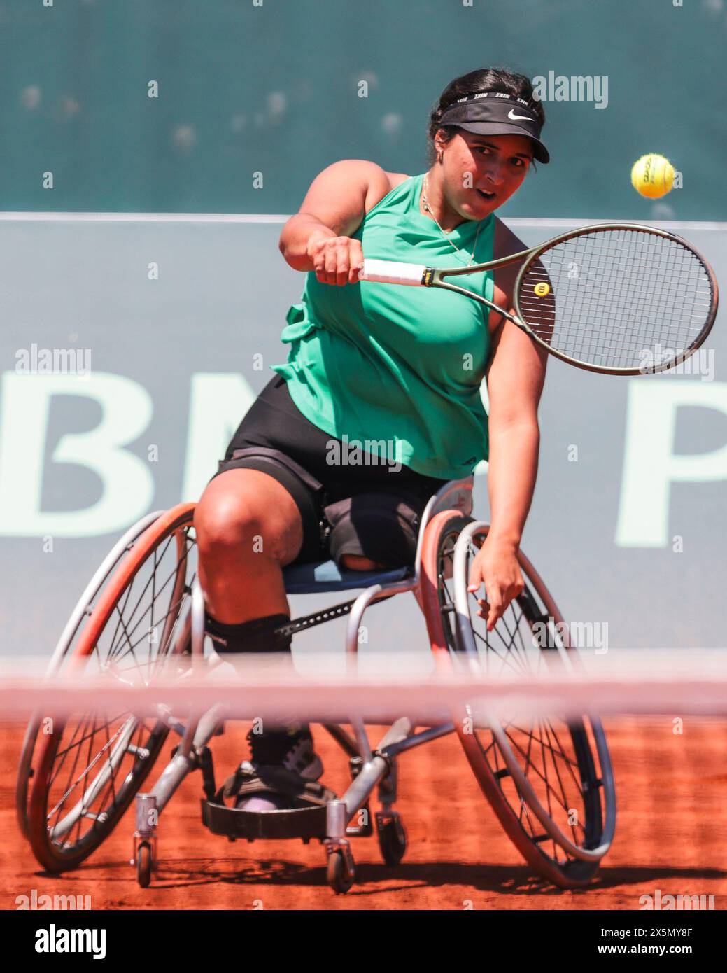 Antalya, Turkey, 8th May, 2024. Tennis player Najwa Awane from Morocco ...