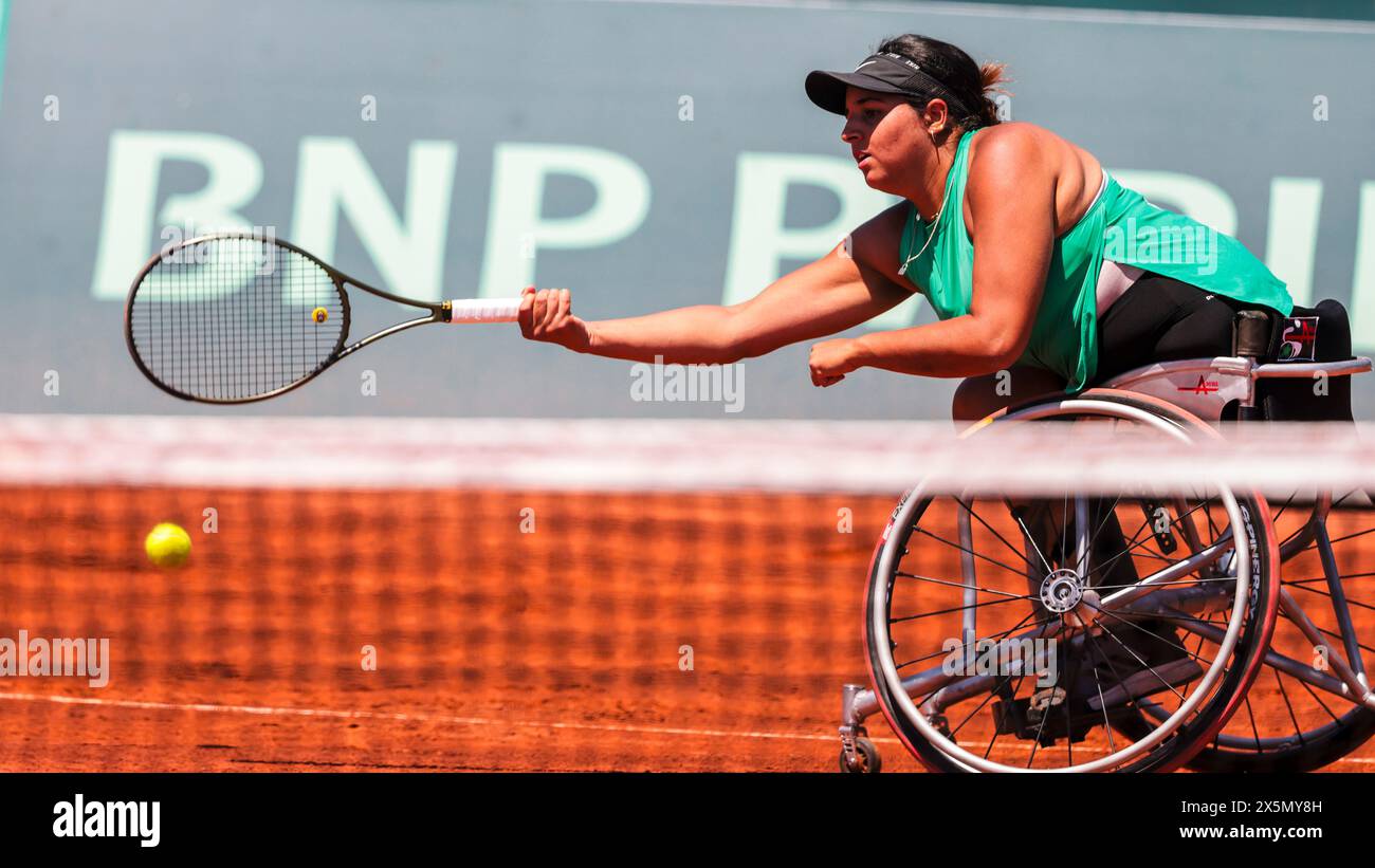 Antalya, Turkey, 8th May, 2024. Tennis player Najwa Awane from Morocco ...