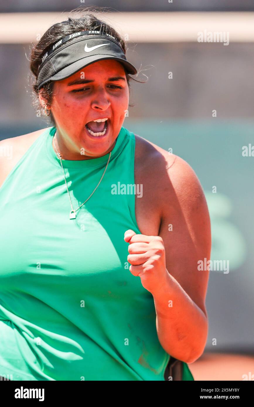 Antalya, Turkey, 8th May, 2024. Tennis player Najwa Awane from Morocco ...