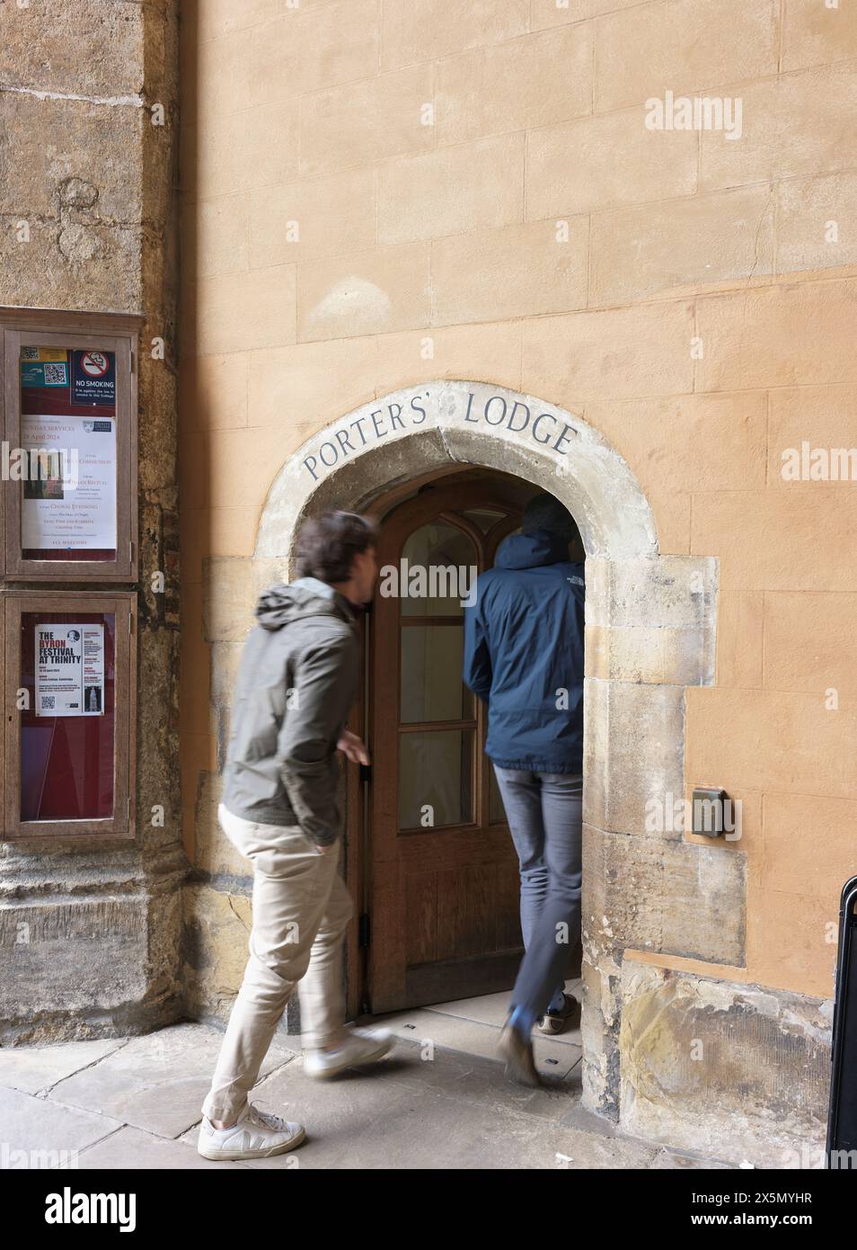 Porters lodge trinity college cambridge hi-res stock photography and ...