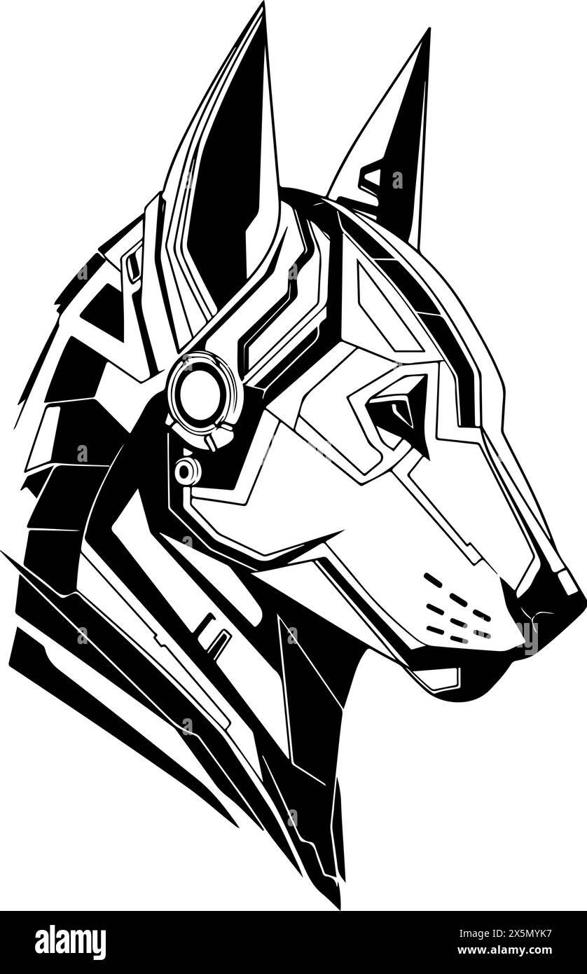 A robotic dog Black and White Stock Photos & Images - Alamy