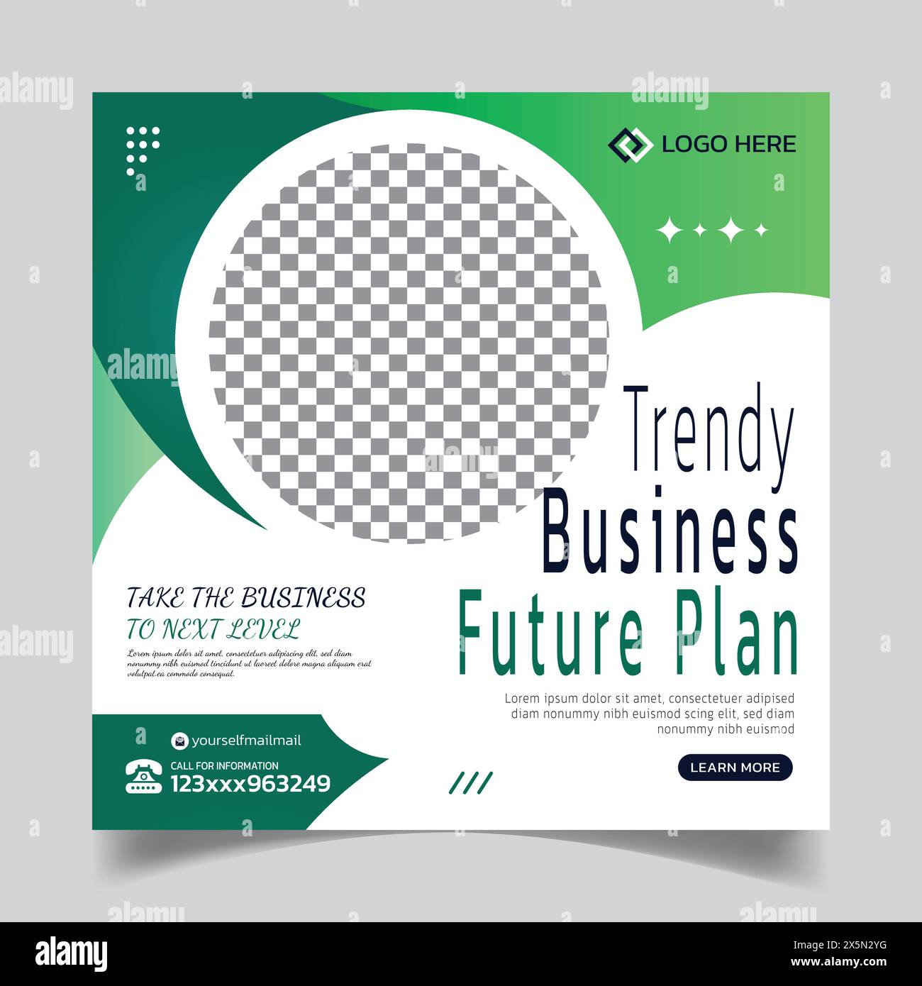 Modern Business Agency Social Media Post Template or Facebook Post ...