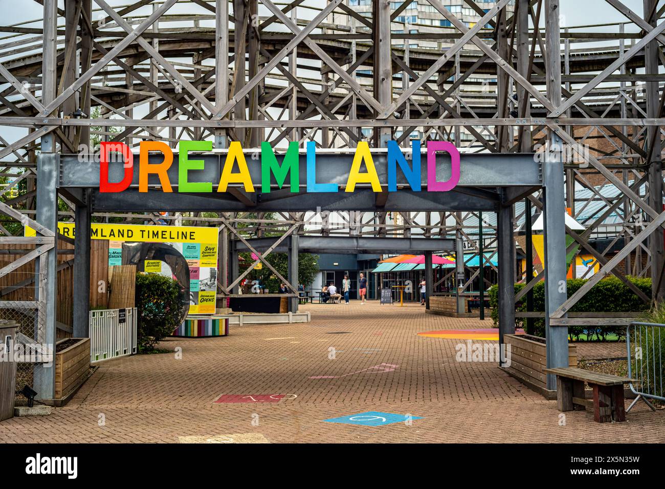 Dreamland theme park, Margate, Kent Stock Photo - Alamy