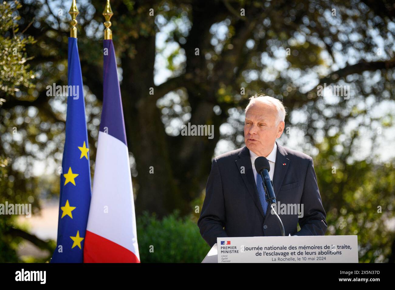 La Rochelle, France. 10th May, 2024. Jean Marc Ayrault, president of ...