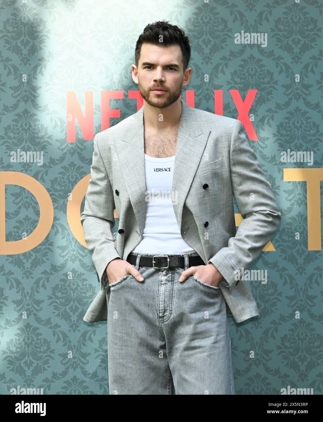 Milan, Italy. 10th May, 2024. Milan, Italy BRIDGERTON third season of ...