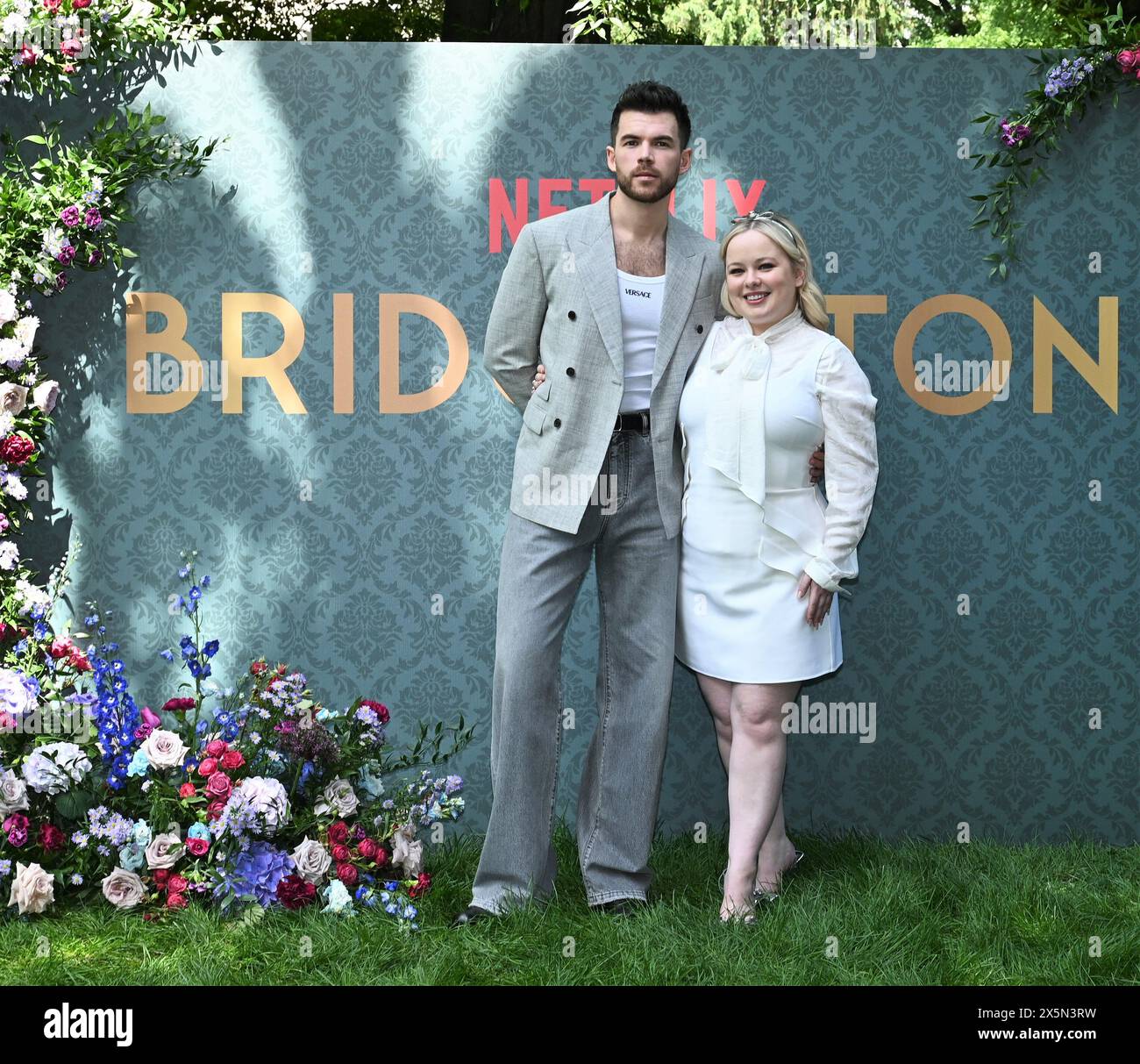 Milan, Italy. 10th May, 2024. Milan, Italy BRIDGERTON third season of ...