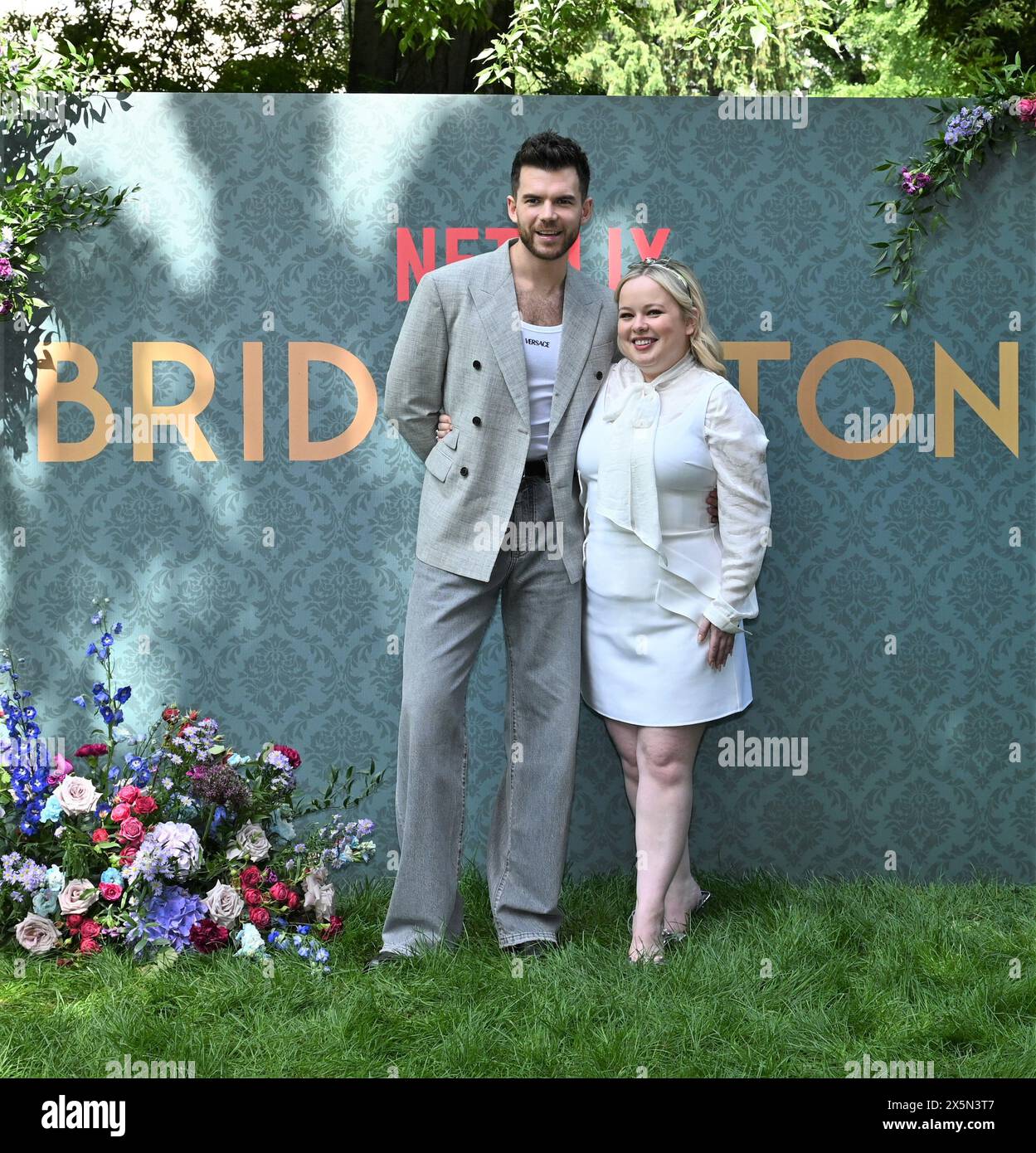 Milan, Italy. 10th May, 2024. Milan, Italy BRIDGERTON third season of ...