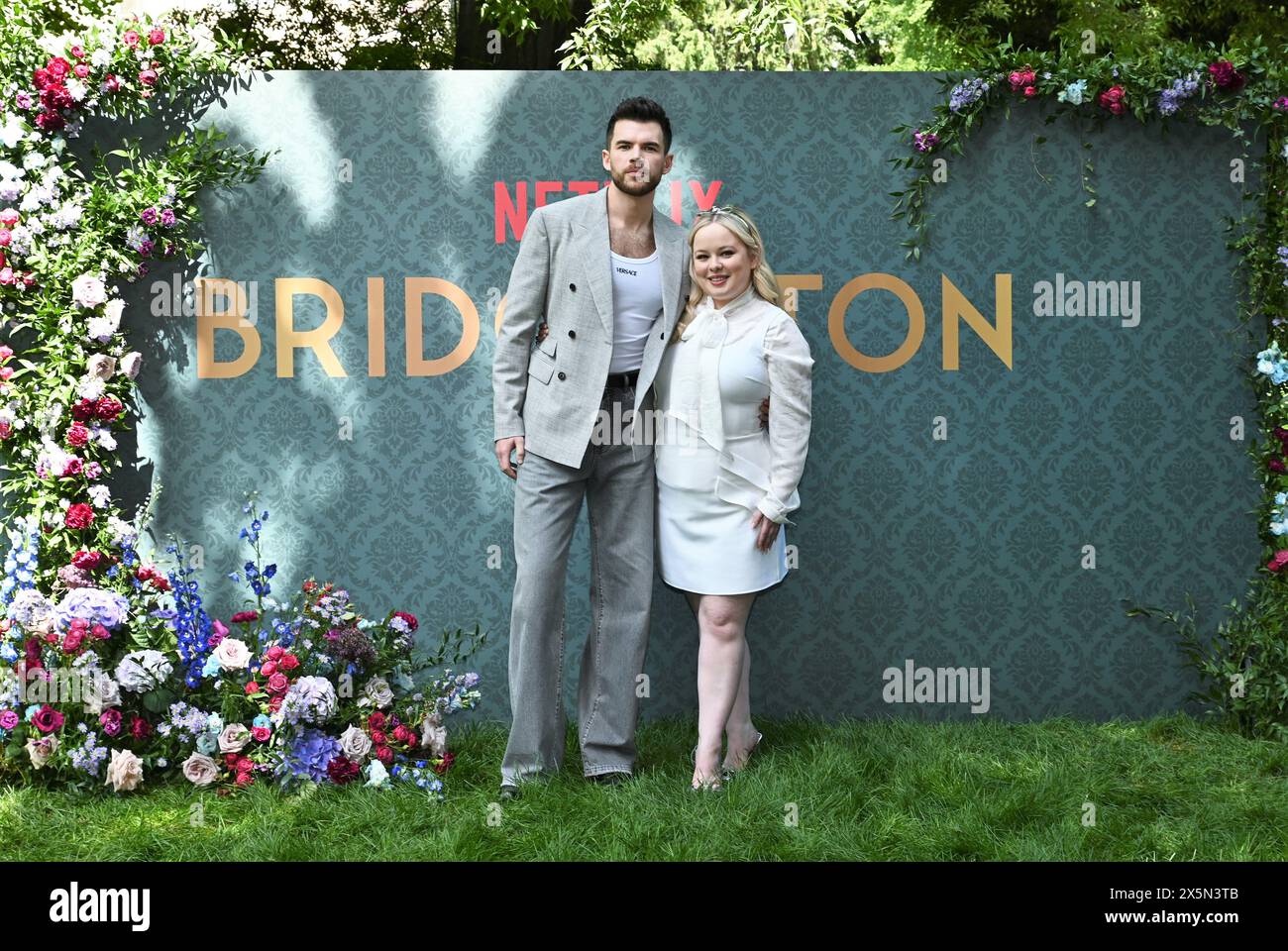 Milan, Italy. 10th May, 2024. Milan, Italy BRIDGERTON third season of ...