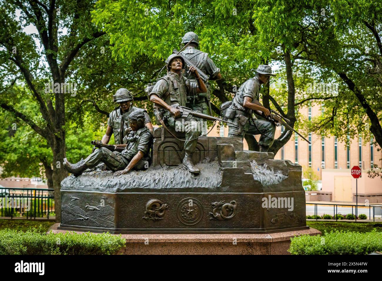 War Veterans Memorial Austin Tx Hi Res Stock Photography And Images Alamy