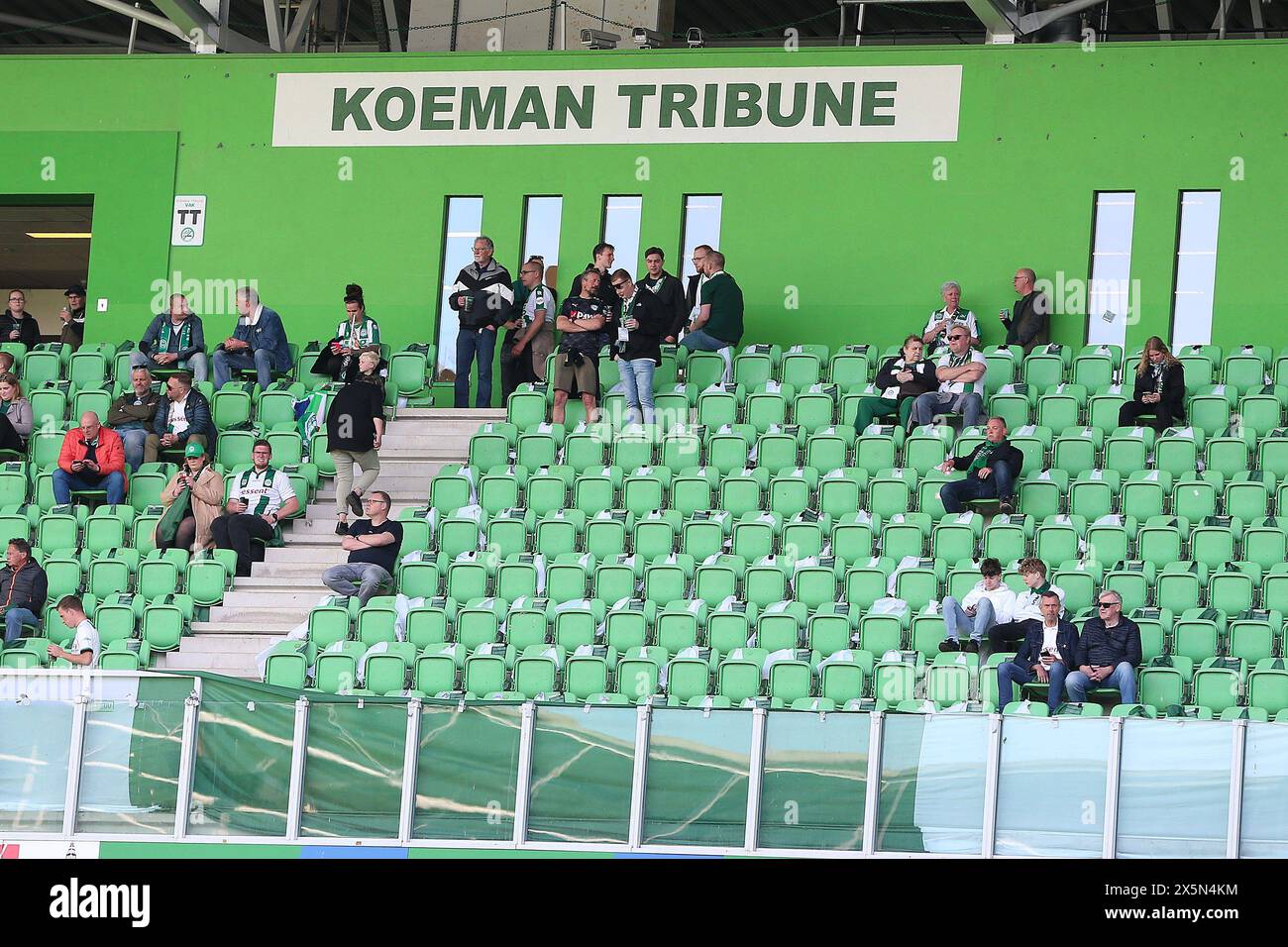 Groningen, Netherlands. 10th May, 2024. football, Dutch Keuken Kampioen ...
