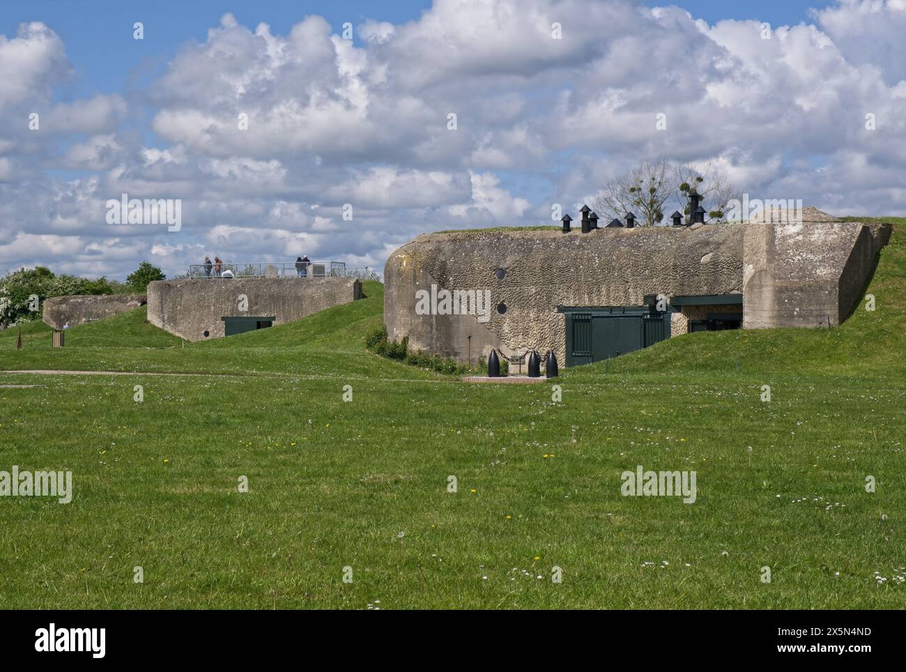 Merville-Franceville-Plage, France - May 4, 2024: German Merville ...