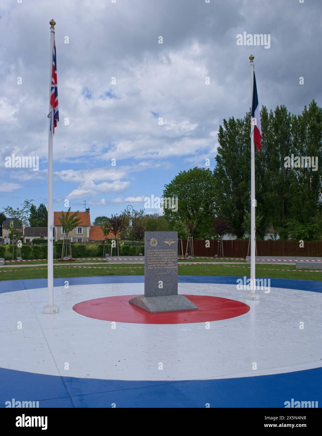 Merville-Franceville-Plage, France - May 4, 2024: German Merville ...