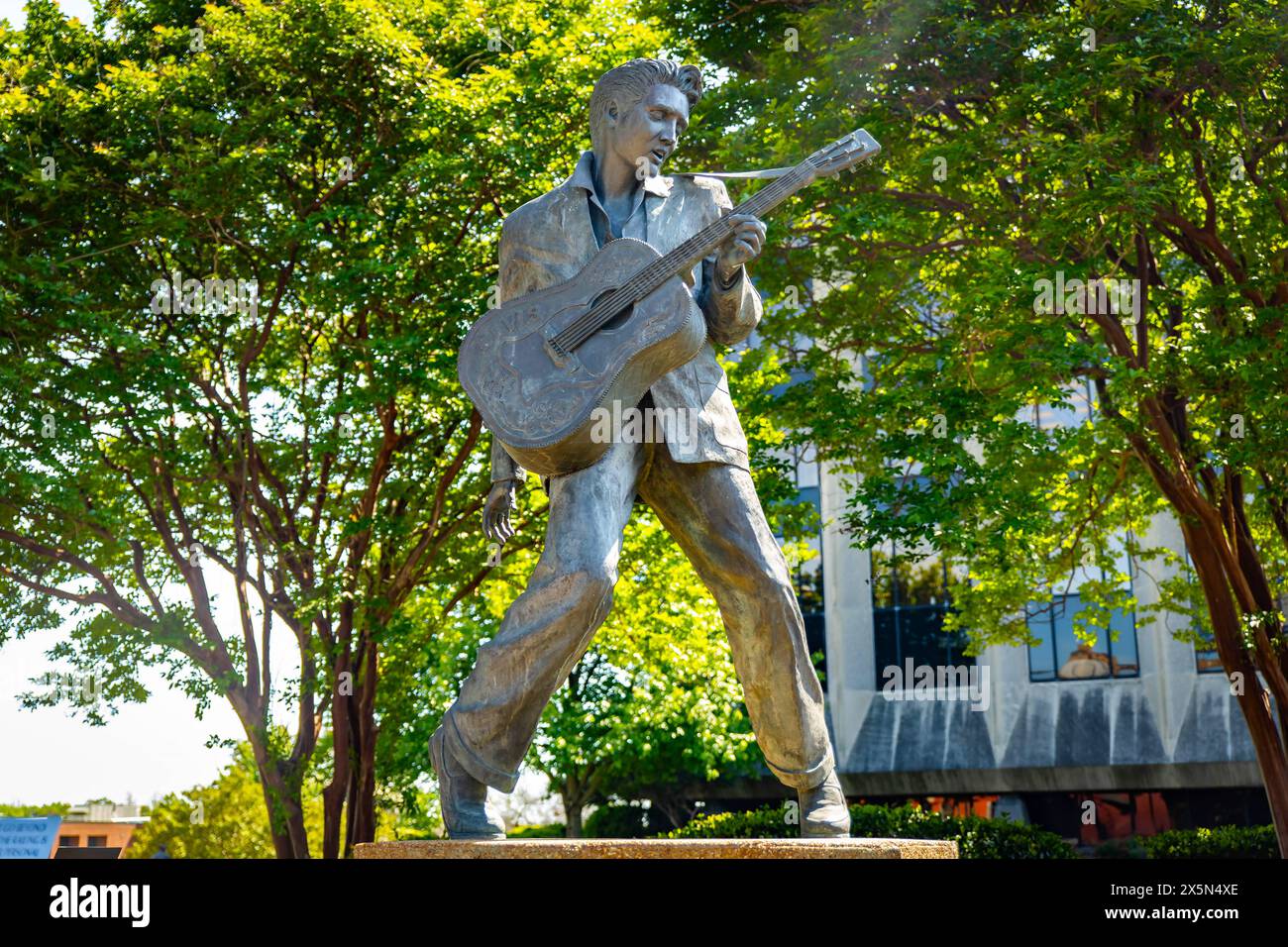 Elvis Presley full size statue on Beale street in Memphis Tennessee at ...
