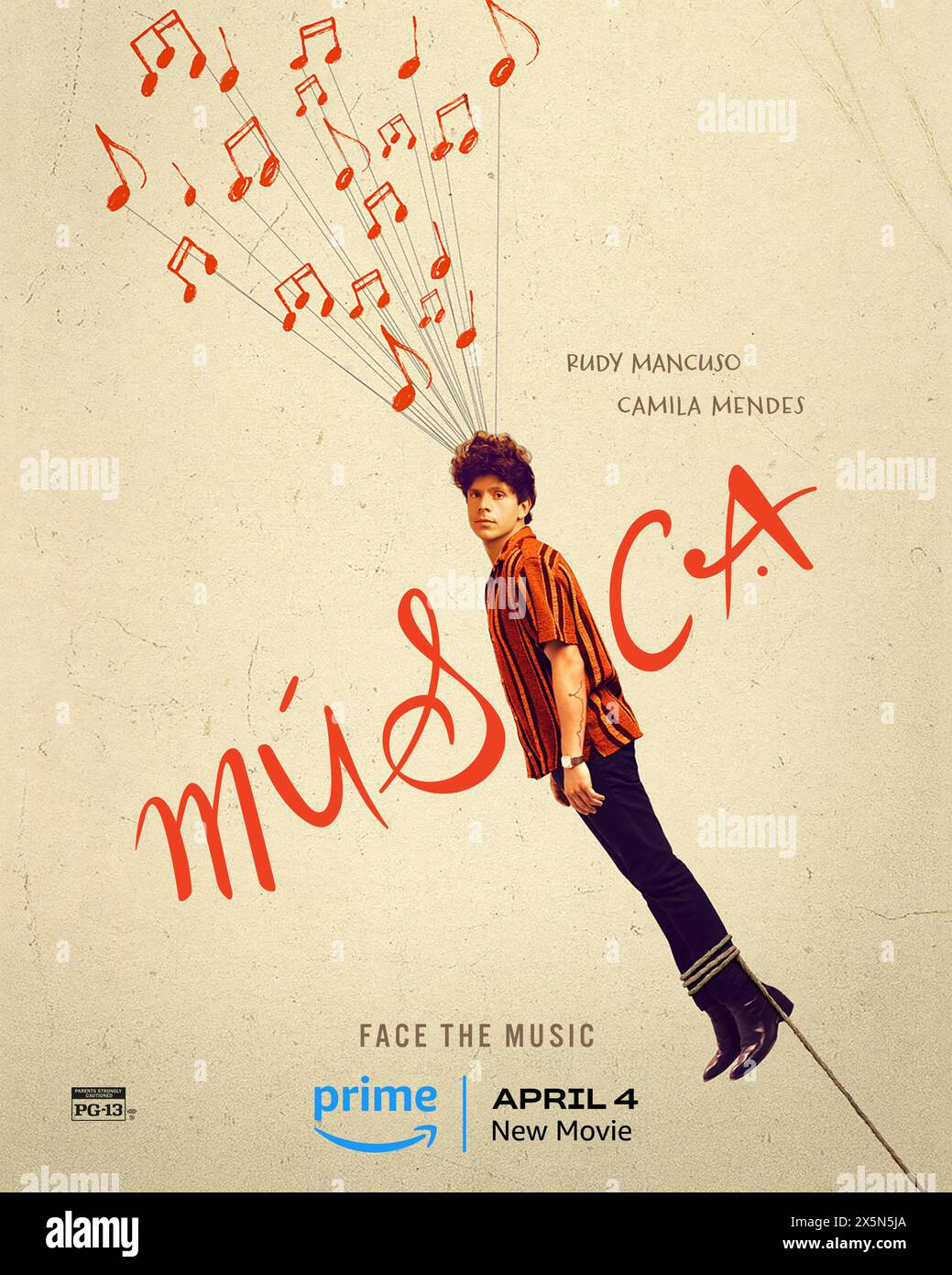 Musica Rudy Mancuso poster Stock Photo - Alamy