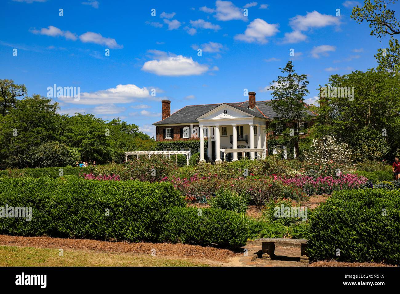 Mount Pleasant, Charleston, South Carolina, USA. Boone Hall Plantation ...