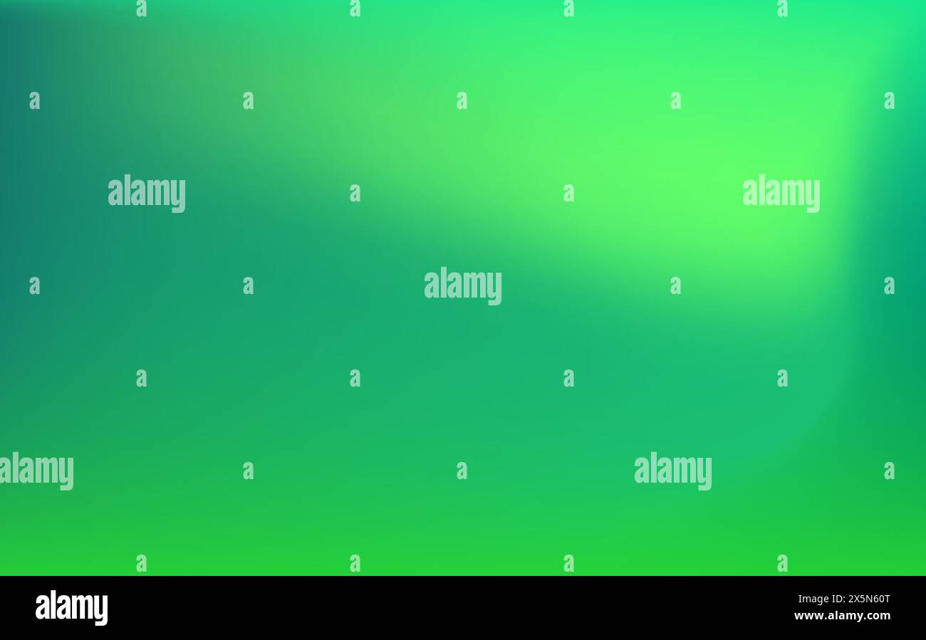 Vector abstract bright green gradient mesh.Neon blurred wave.Gradient ...
