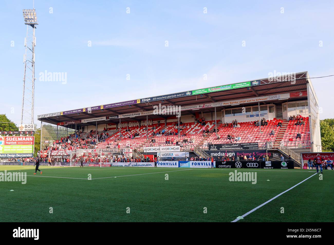 Emmen, Netherlands. 10th May, 2024. EMMEN, Stadium Oude Meerdijk, 10-05-2024, season 2023/2024 ...