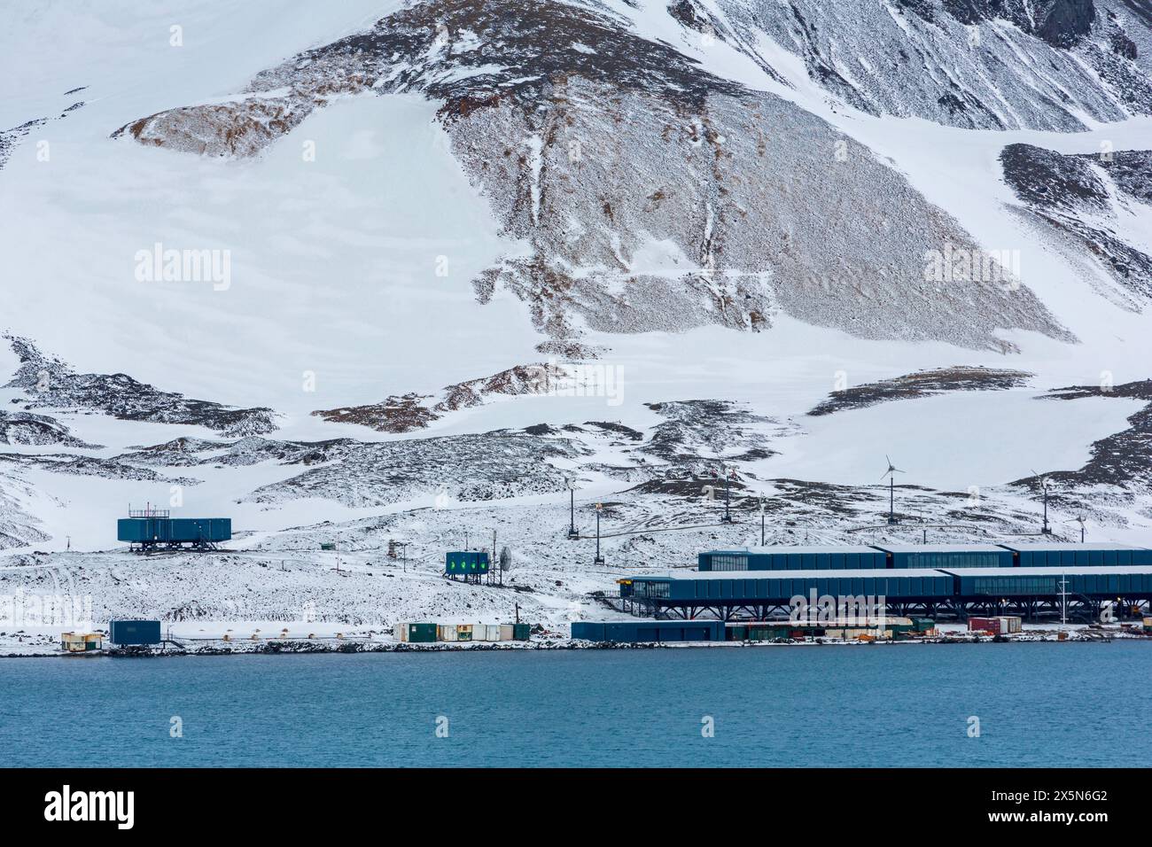 Comandante Ferraz Brazillian Antarctic Base, Admiralty Bay, King George ...