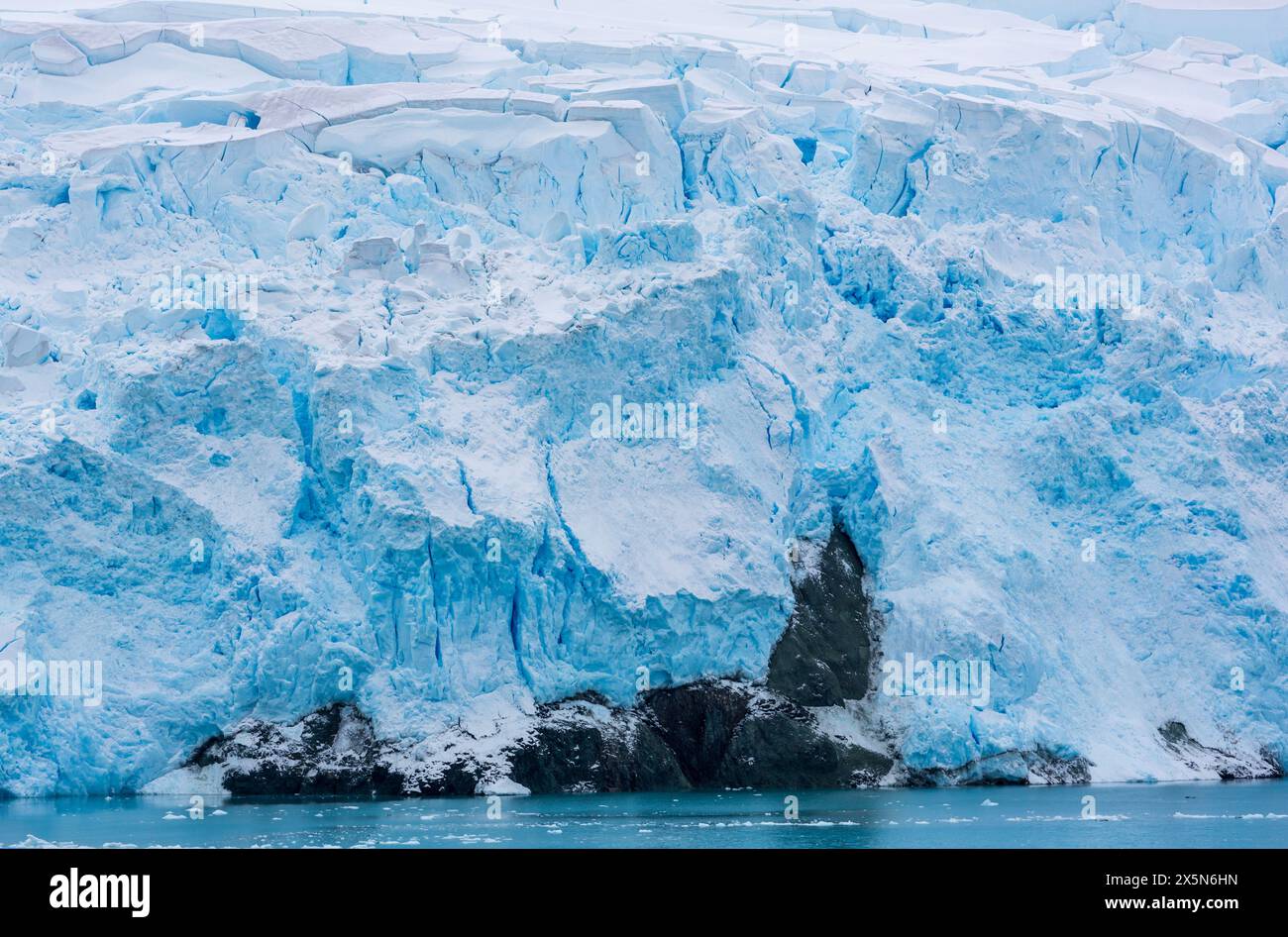Goetel Glacier in the Martel Inlet, Admiralty Bay, King George Island ...