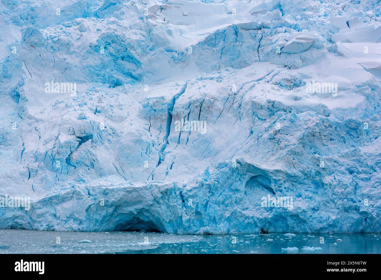 Goetel Glacier in the Martel Inlet, Admiralty Bay, King George Island ...