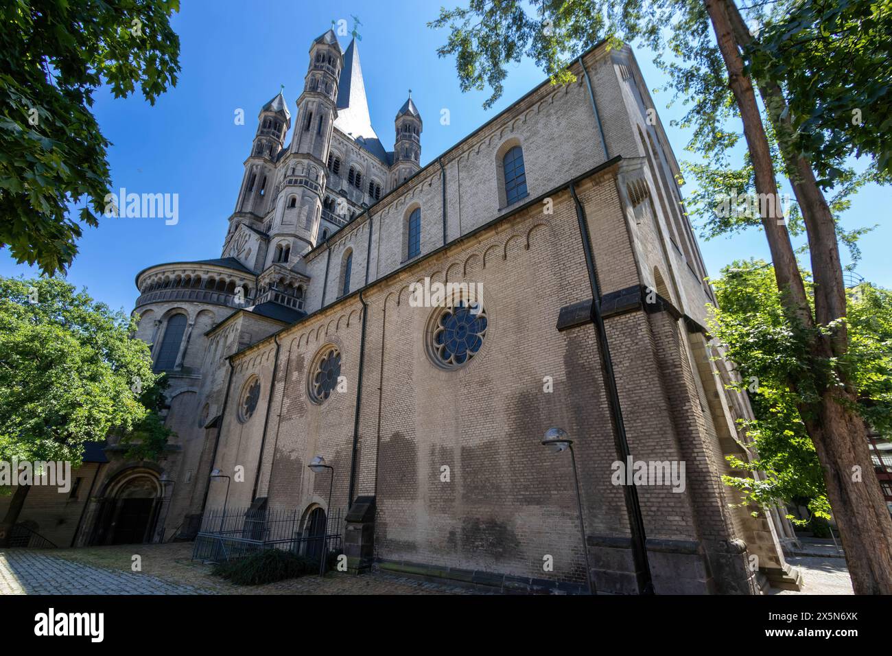 Great St. Martin Church, Cologne Stock Photo - Alamy