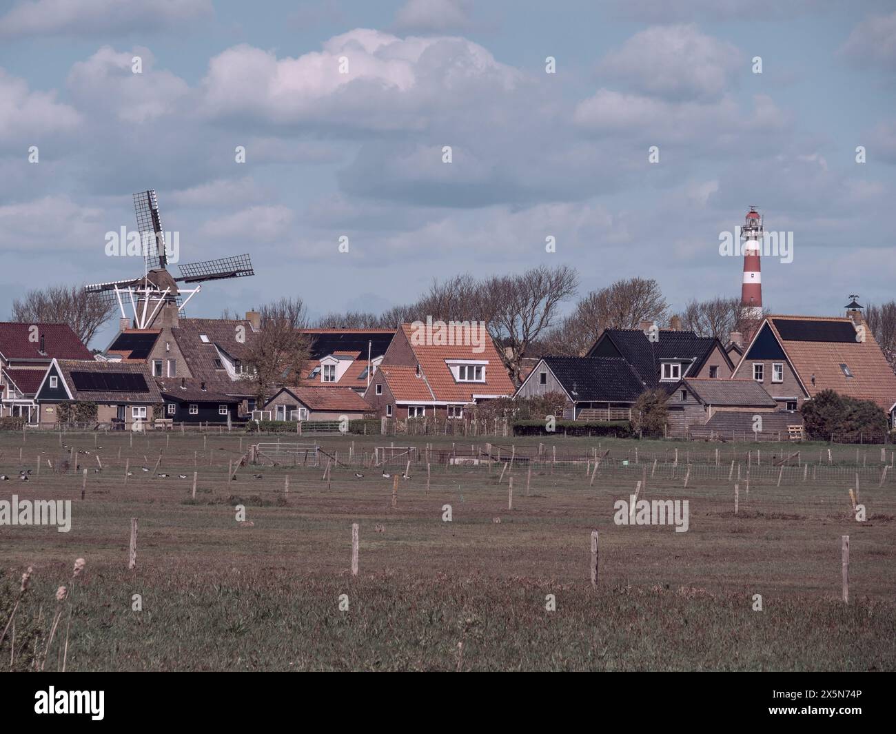 the island of ameland in holland Stock Photo - Alamy