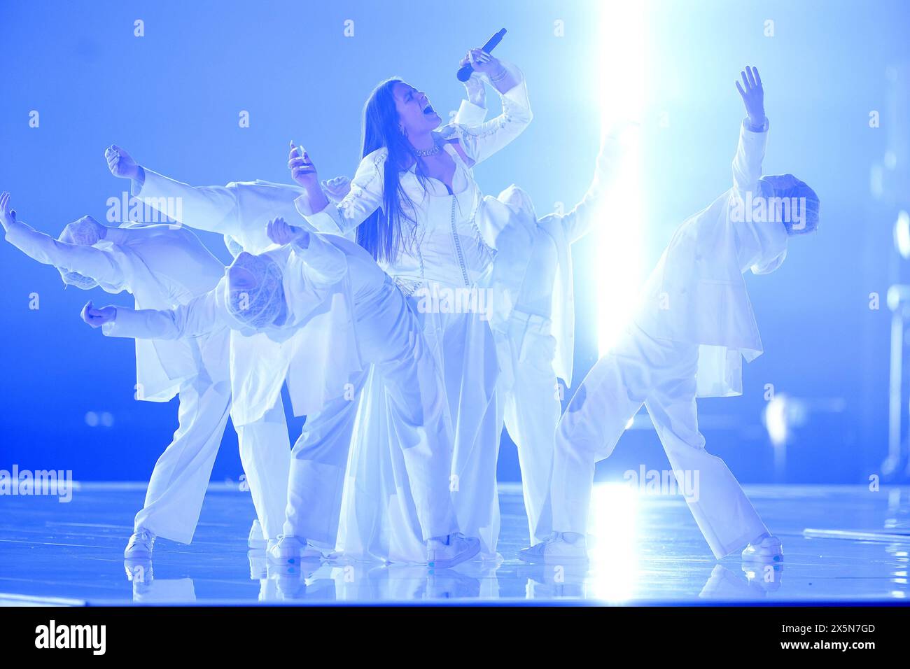 Malmo, Sweden. 10th May, 2024. Iolanda represents Portugal performs ...