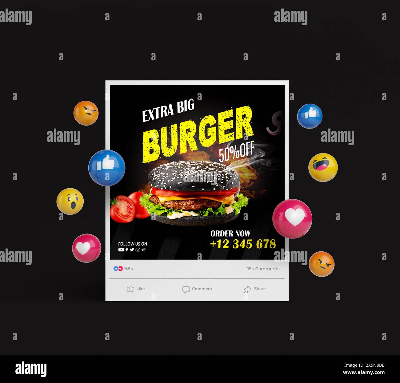 Digital marketing poster design hi-res stock photography and images - Alamy