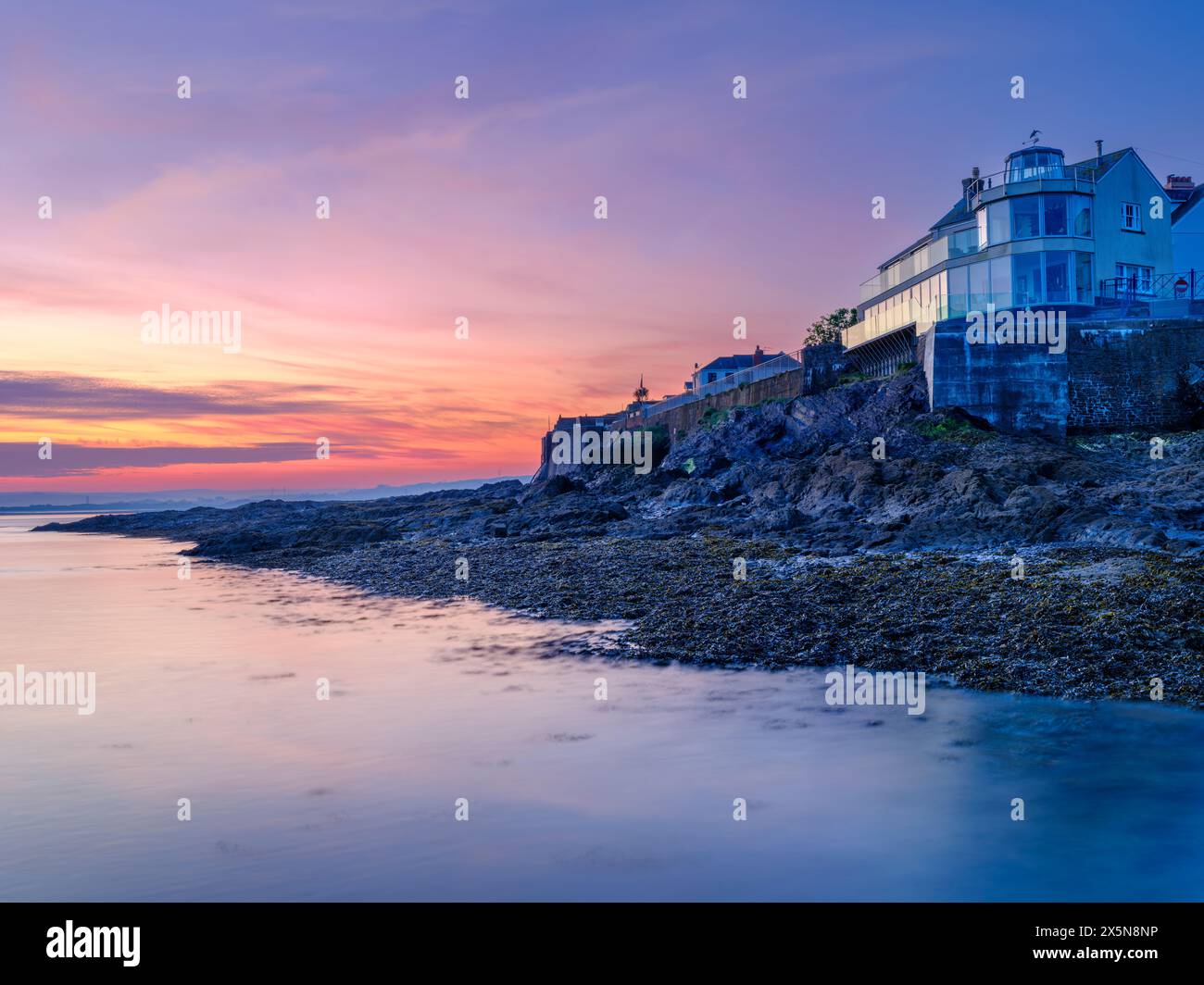 5am on the RNLI slipway, as the first pastel colours of dawn brighten ...