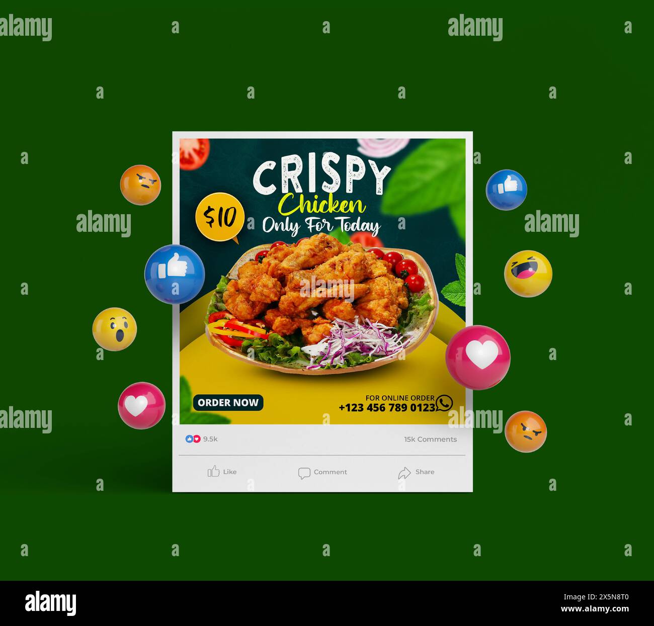 Modern post design Stock Vector Images - Alamy