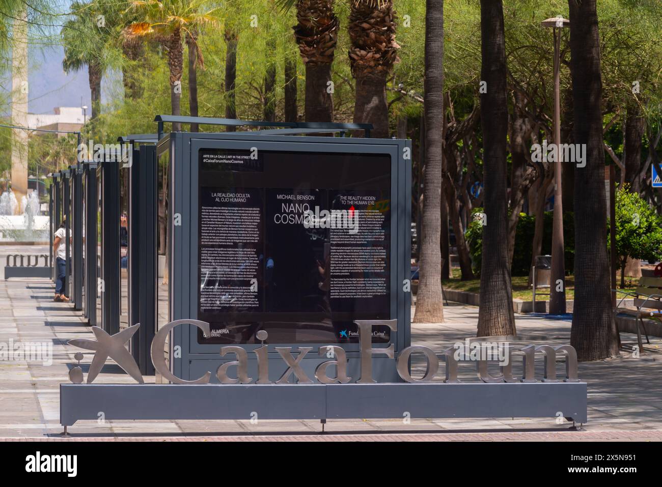 ALMERIA, SPAIN - 10 MAY 2024 The exhibition presents 36 photographs by ...
