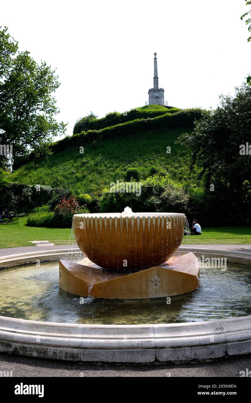 dane john public park gardens,city of canterbury,kent,uk may 2024 Stock ...