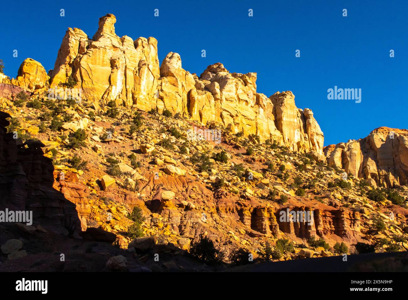 USA, Utah, Grand Staircase Escalante National Monument. Long Canyon ...