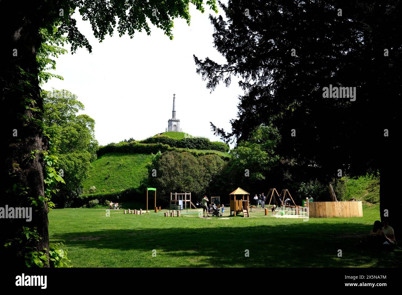 dane john public park gardens,city of canterbury,kent,uk may 2024 Stock ...