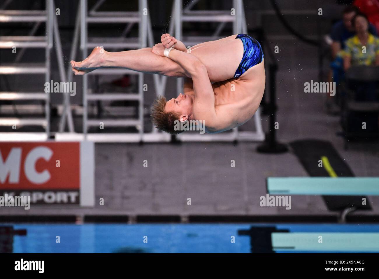 US' Greg DUNCAN competes for Men's 3m Springboard during the ...