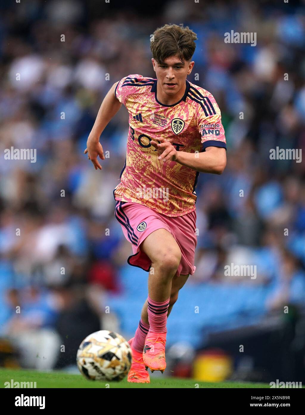 Leeds United's Josh McDonald during the FA Youth Cup Final at the ...