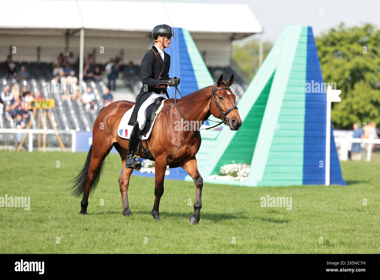 Badminton, UK. 10th May, 2024. Arthur Marx of France with Church'Ile ...