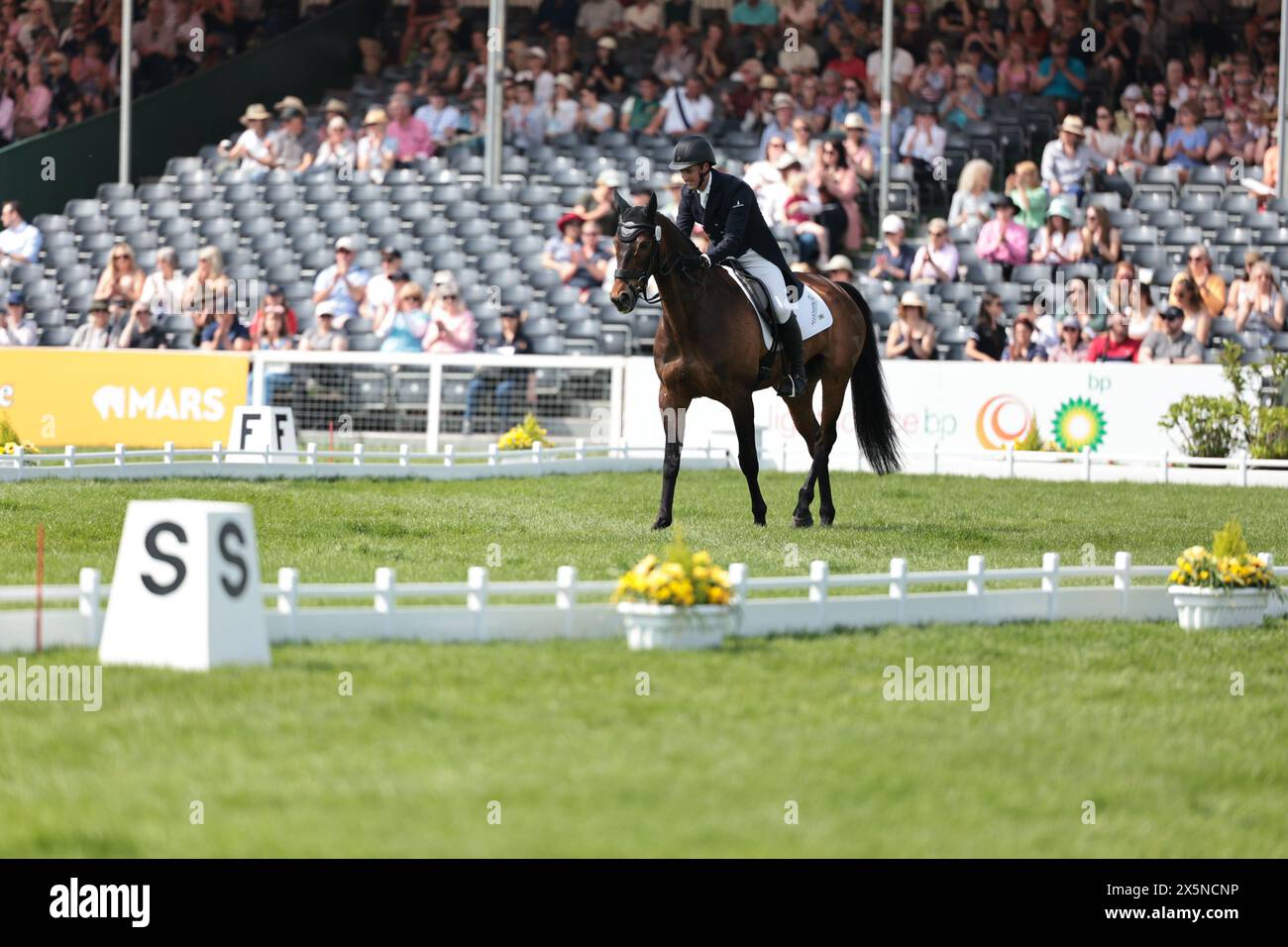 Badminton, UK. 10th May, 2024. Gubby Leech of Great Britain with Royal ...