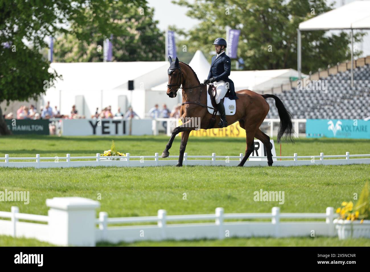 Badminton, UK. 10th May, 2024. Harry Mutch of Great Britain with Hd ...