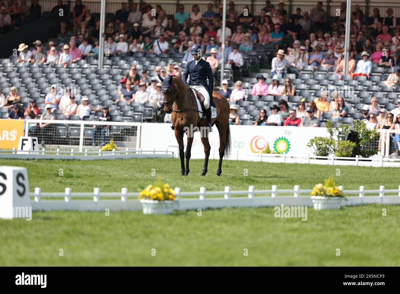 Badminton, UK. 10th May, 2024. Harry Mutch of Great Britain with Hd ...