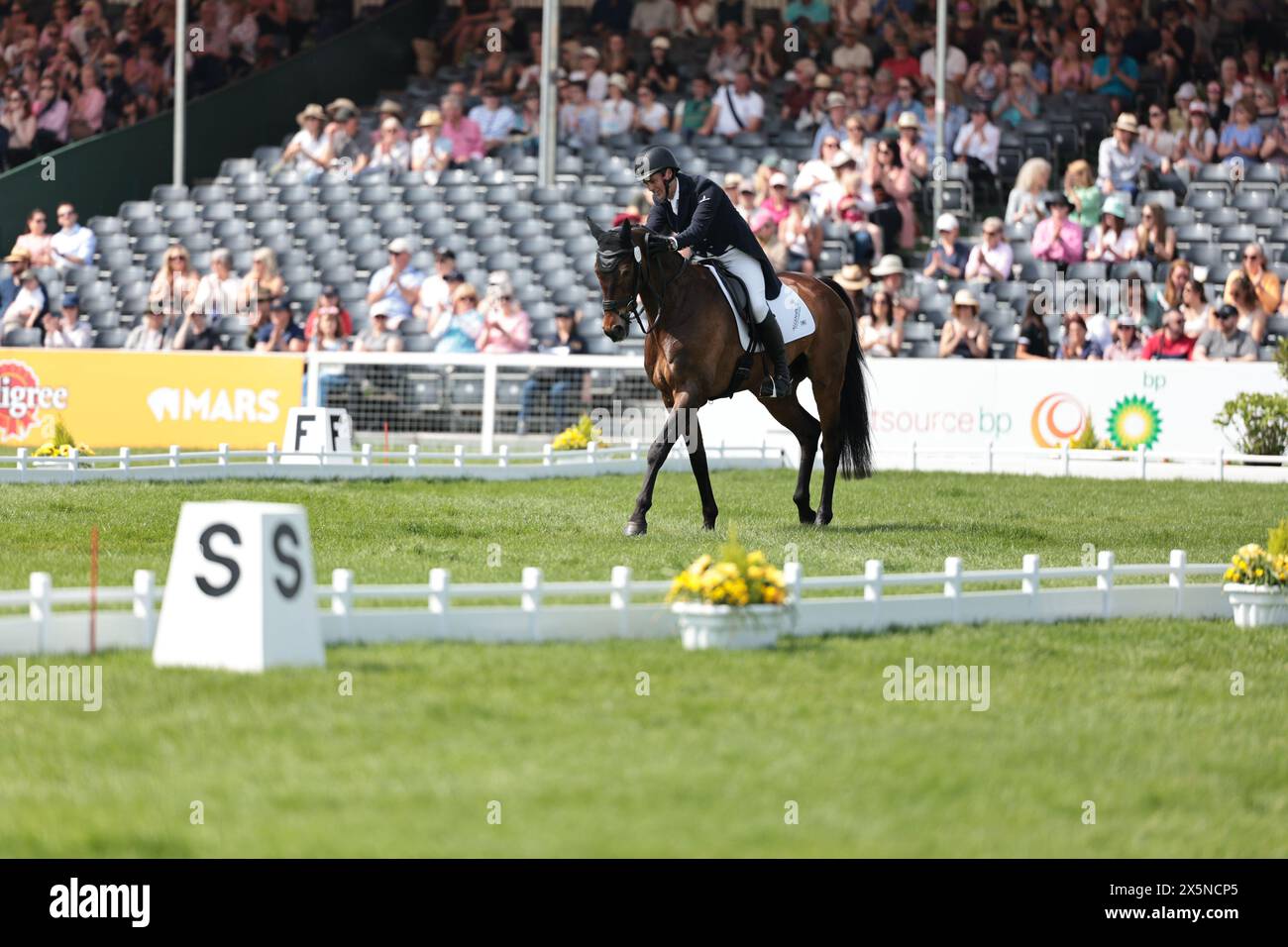 Badminton, UK. 10th May, 2024. Gubby Leech of Great Britain with Royal ...