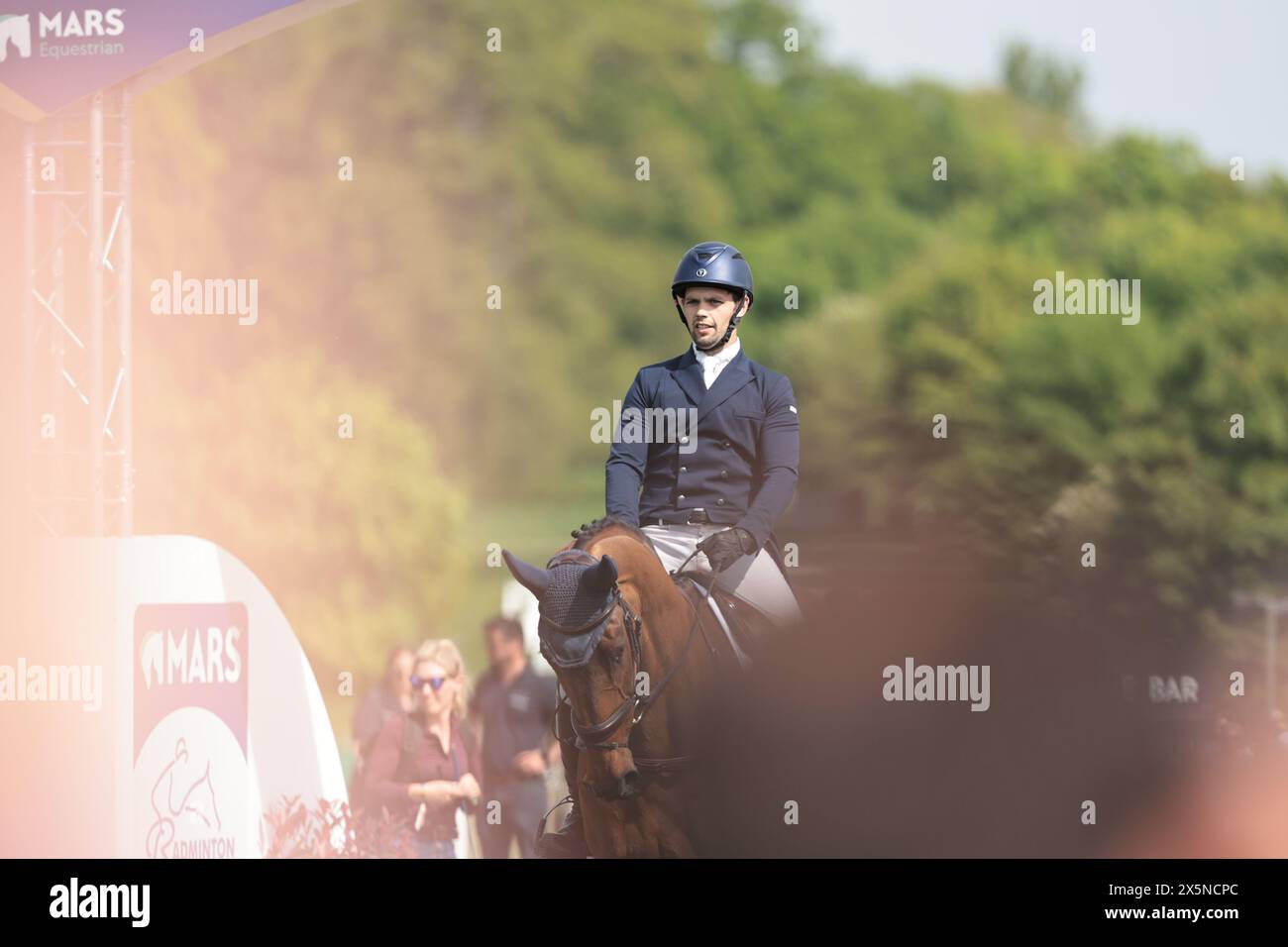 Badminton, UK. 10th May, 2024. Harry Mutch of Great Britain with Hd ...