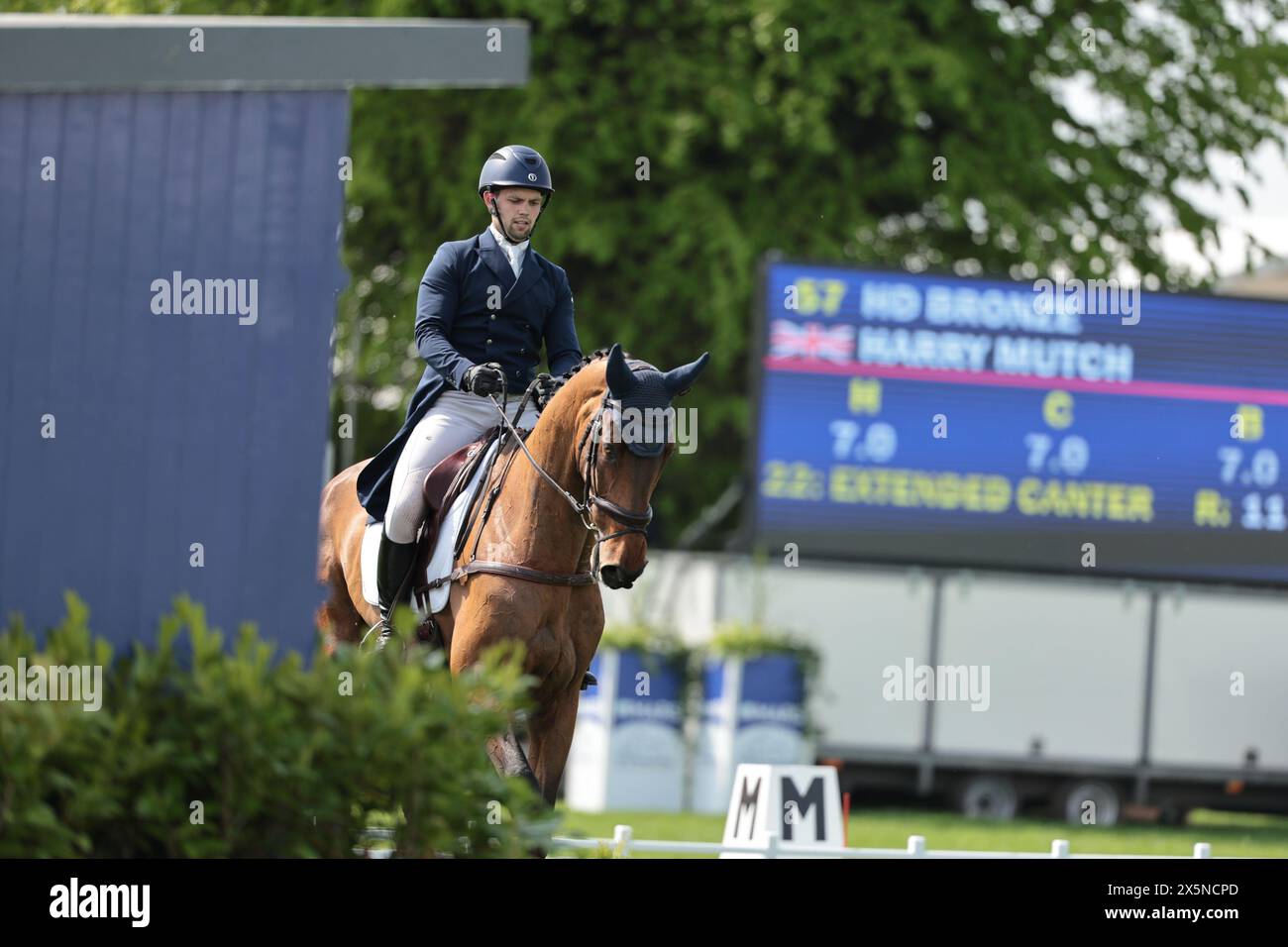 Badminton, UK. 10th May, 2024. Harry Mutch of Great Britain with Hd ...