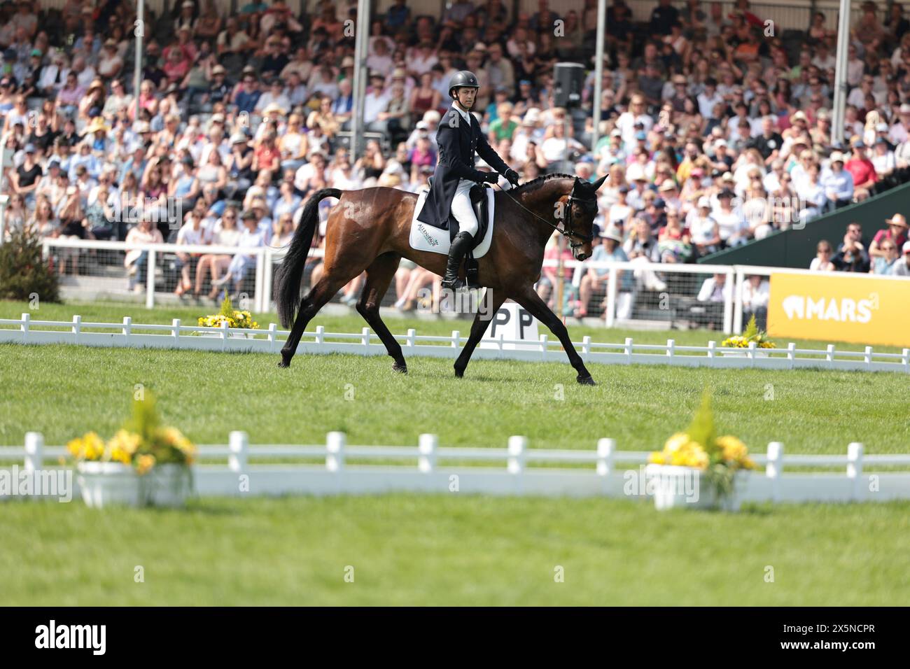 Badminton, UK. 10th May, 2024. Gubby Leech of Great Britain with Royal ...