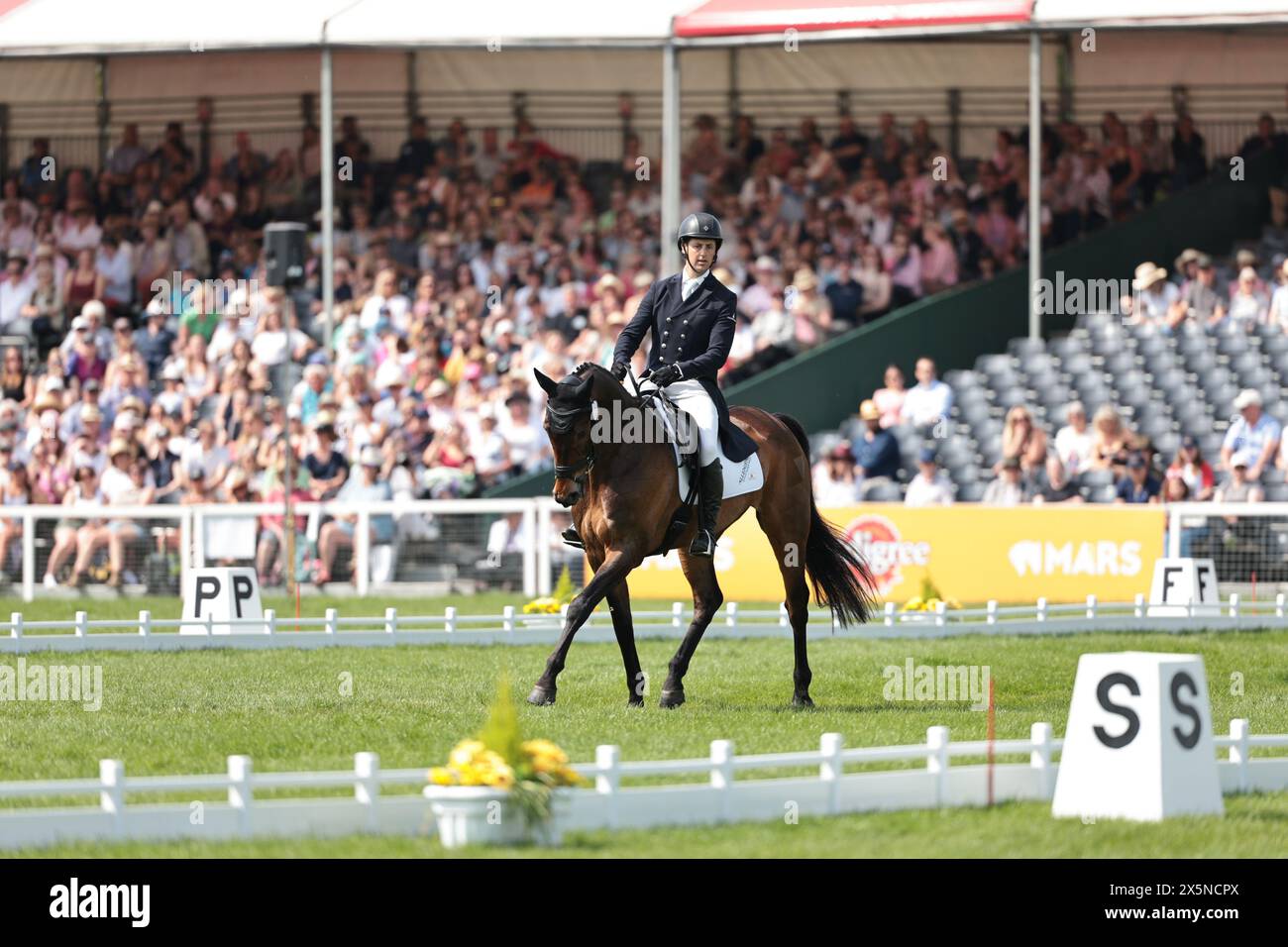 Badminton, UK. 10th May, 2024. Gubby Leech of Great Britain with Royal ...