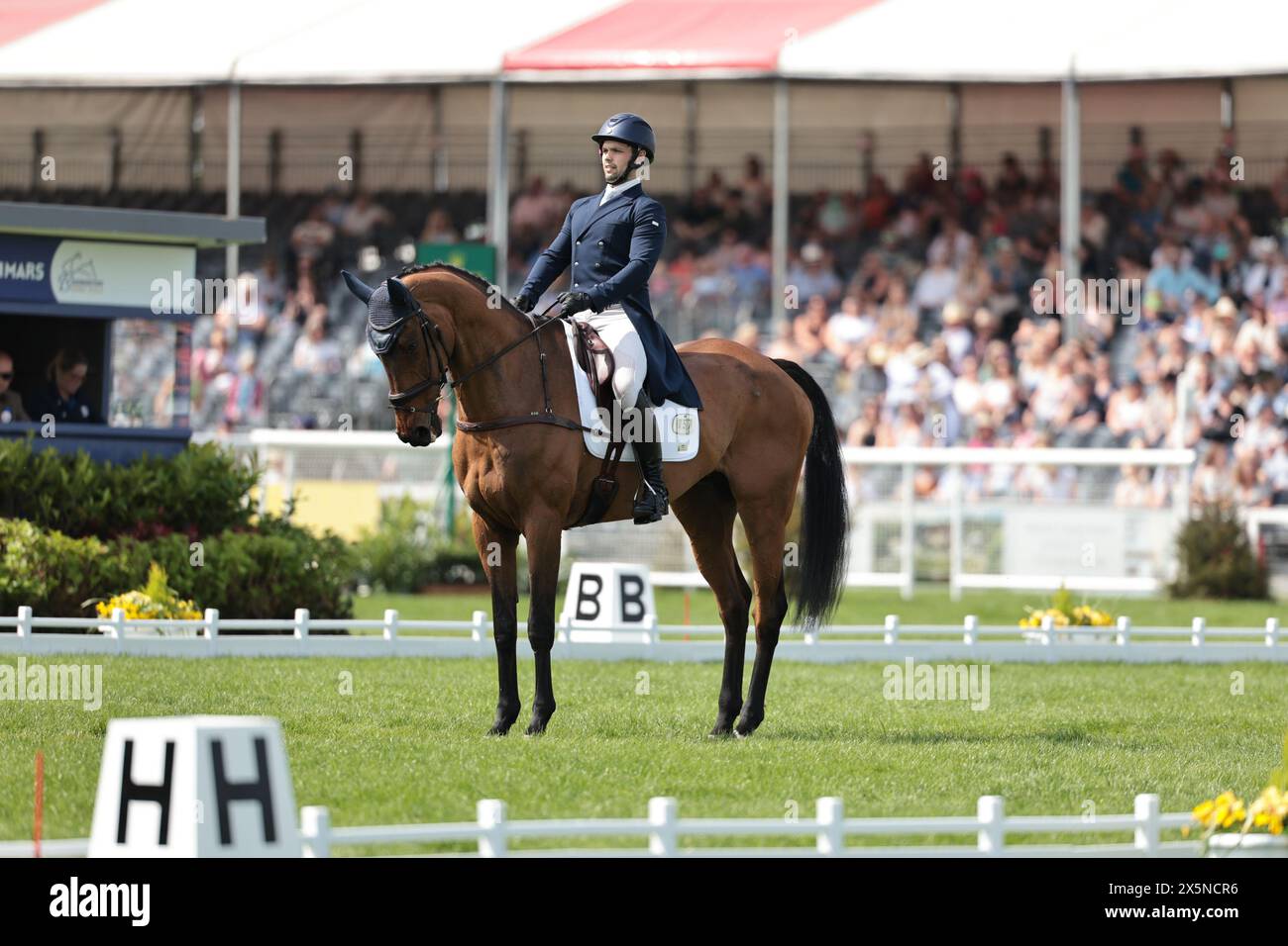 Badminton, UK. 10th May, 2024. Harry Mutch of Great Britain with Hd ...