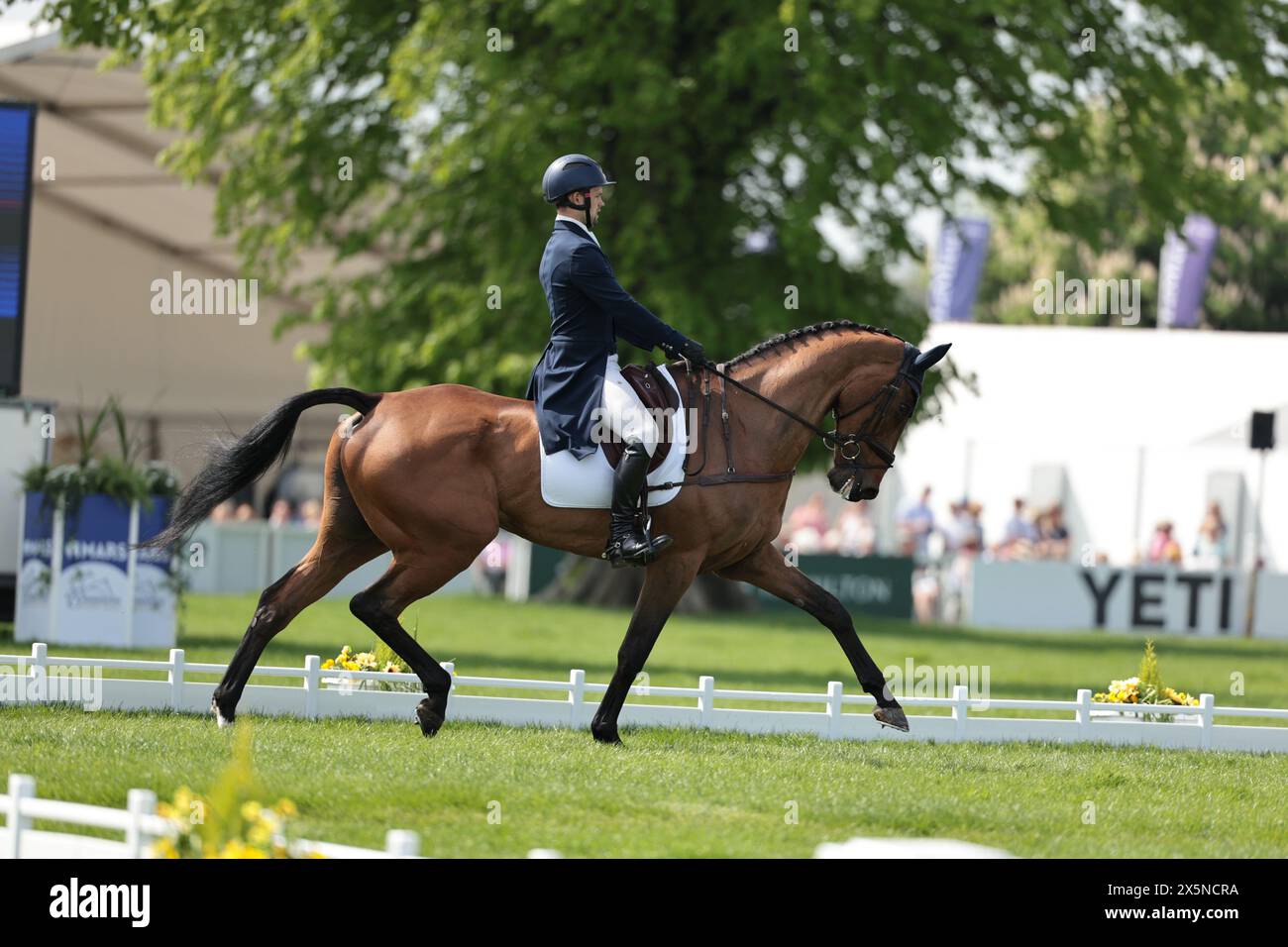 Badminton, UK. 10th May, 2024. Harry Mutch of Great Britain with Hd ...