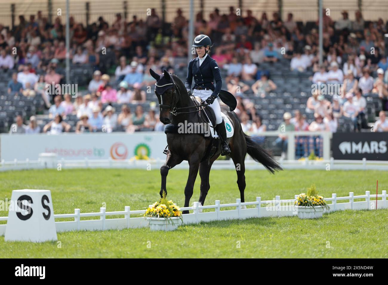 Badminton, UK. 10th May, 2024. Helen Bates of Great Britain with Carpe ...